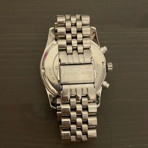 Michael Kors | Accessories | Michael Kors Silver Chronograph Watch ...